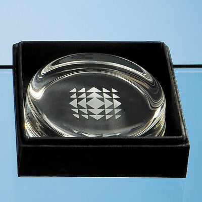 Small Paperweight Leatherette Box – classyglassuk